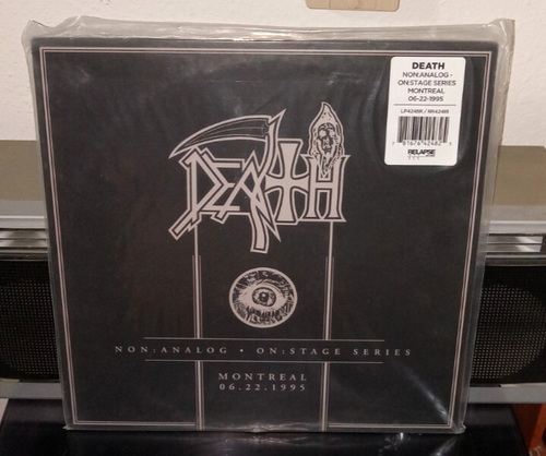 DEATH Non Analog: On stage Series - Montreal 06-22-1995 LP SET METAL NM ...