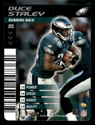 2001 NFL Showdown #16 Duce Staley | eBay