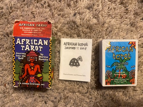 African Tarot by Marina Romito - NEW DECK STILL SEALED Box is worn. | eBay