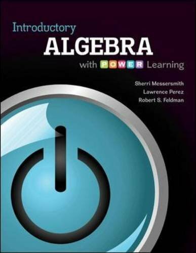 Introductory Algebra with P.O.W.E.R. Learning by Sherri Messersmith | eBay