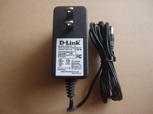 Original AC Adapter D-Link CG2412-B 1W Switching Power Supply 12V 2A ...