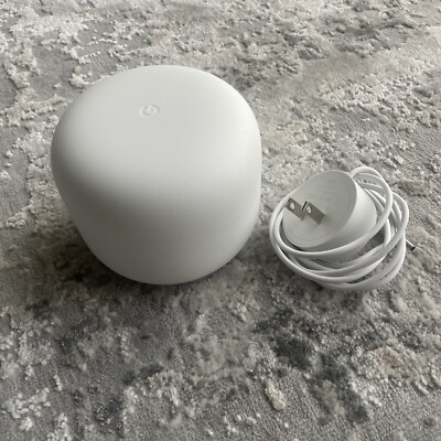 Google Nest H2D GA00595-US WiFi Router AC2200 2.4GHz/5GHz Snow Used ...