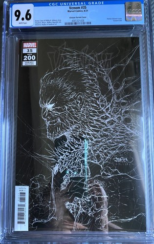 VENOM #35 CGC 9.6 PATRICK GLEASON VAR COV. - LANDMARK #200 ISSUE ...