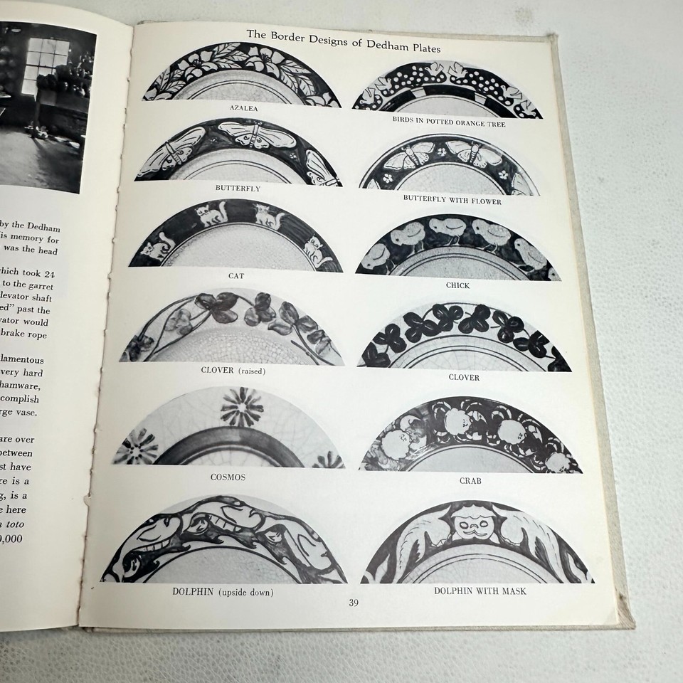 The Dedham Pottery and the Earlier Robertson's Chelsea Potteries Lloyd ...