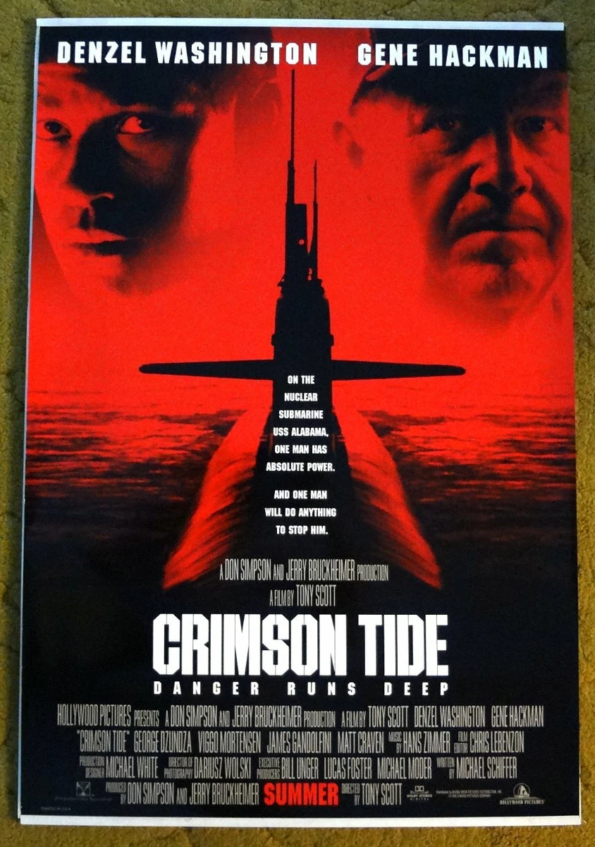 Crimson Tide Movie Poster