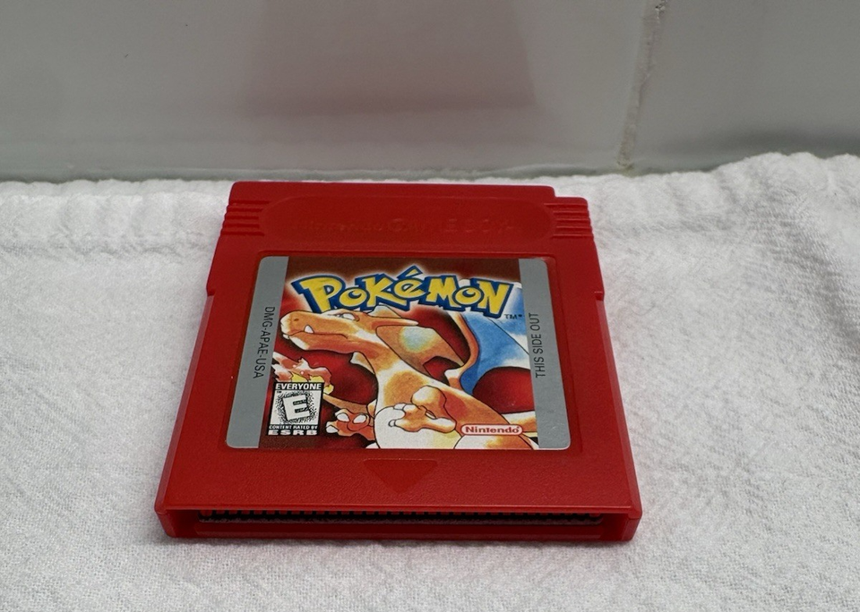Pokémon Red Version Authentic Game Boy Cartridge Nintendo 1999 Tested ...