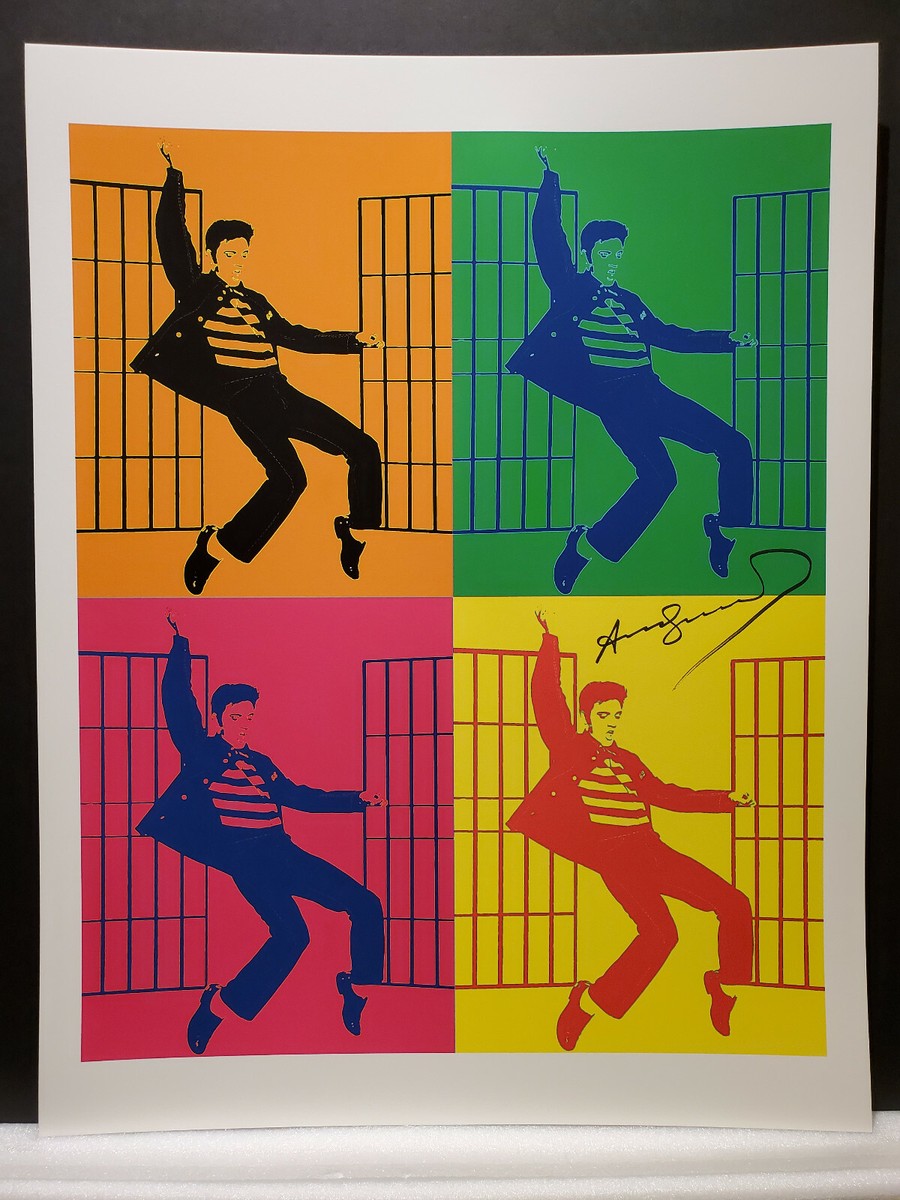 Andy Warhol 8 Elvises