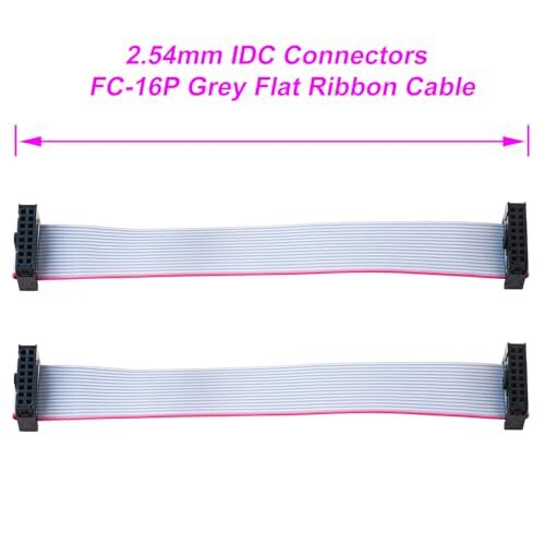 2.54mm Flat Ribbon IDC Cable Female to Female Flat Ribbon Cable ...