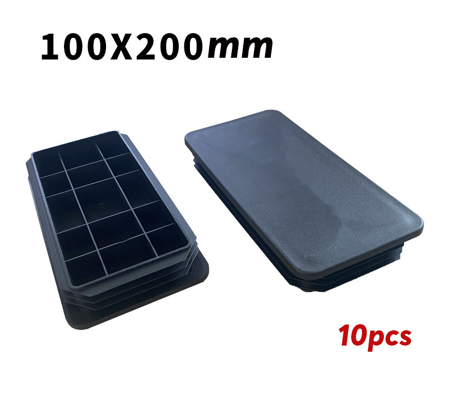 10 x Plastic Caps End Tube Insert 20mm 25mm 30mm 35mm 40mm 50mm 75mm ...