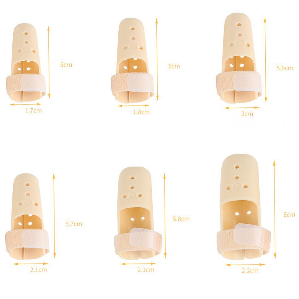 Plastic Mallet Finger Splint DIP Joint Support Brace Protection ...