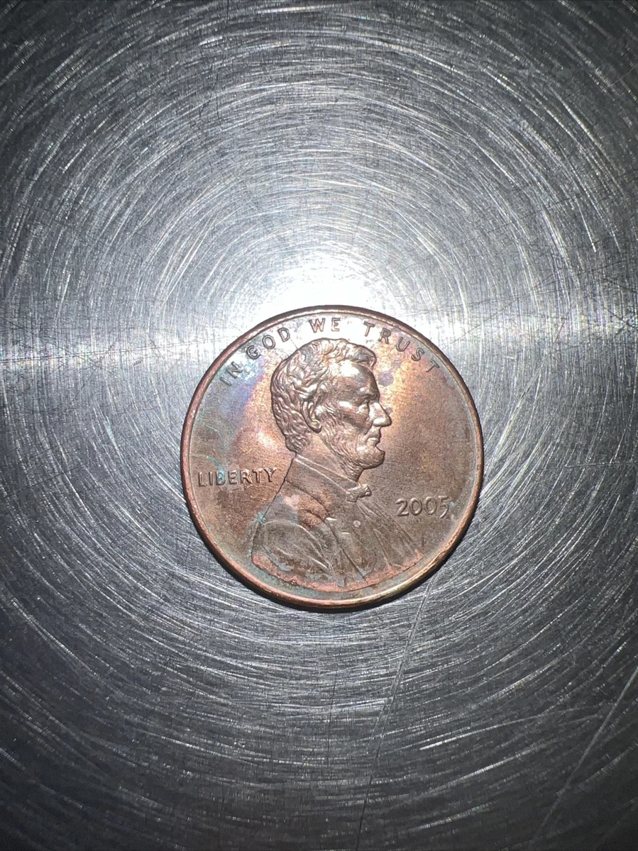 2005 D Penny Error
