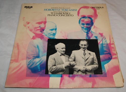 horowitz-toscanini tchaikovsky piano concerto VIC-1554 LP record vinyl ...