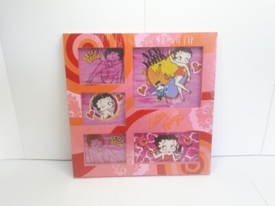 Betty Boop Photo Frame 2008 King Features Pink Red Frame With Betty ...