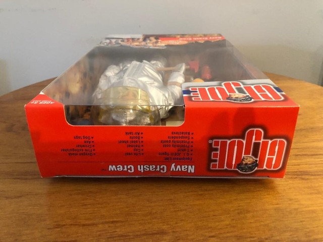 Gi Joe Hasbro 2001 Navy Crash Crew 12 Inch Action Figure Super-poseable ...