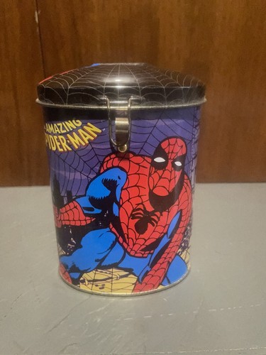 1998 Tin/metal Amazing Spider-man Bank Without Lock & Key | eBay
