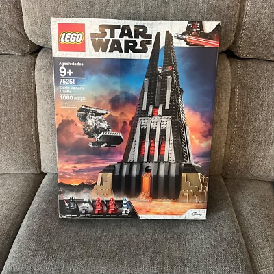 NEW & SEALED LEGO Star Wars: Darth Vader's Castle 75251 RETIRED ...
