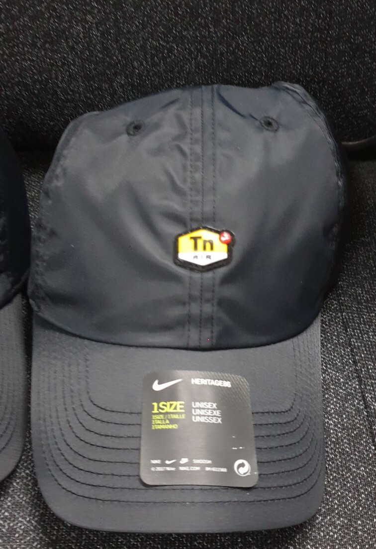 NIKE TN HAT - TUNED AIR HAT / CAP TN - BLACK - AIR MAX PLUS overseas ...