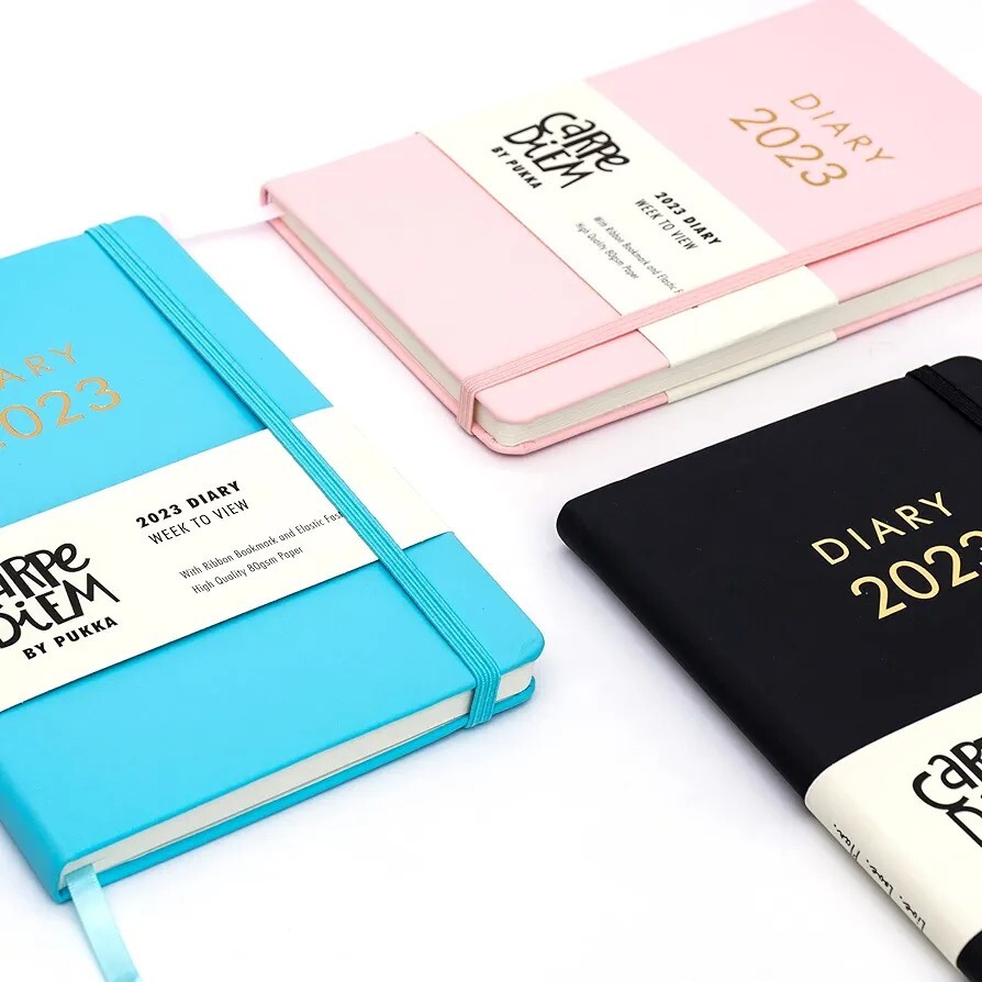2023 Soft Cover Notebook Weekly Monthly Yearly Diary Calendar ...