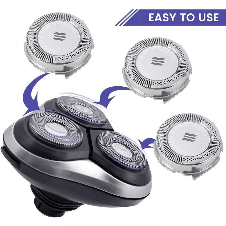 HQ8 Replacement Heads for Philips Norelco Aquatec Shavers HQ8 Heads ...