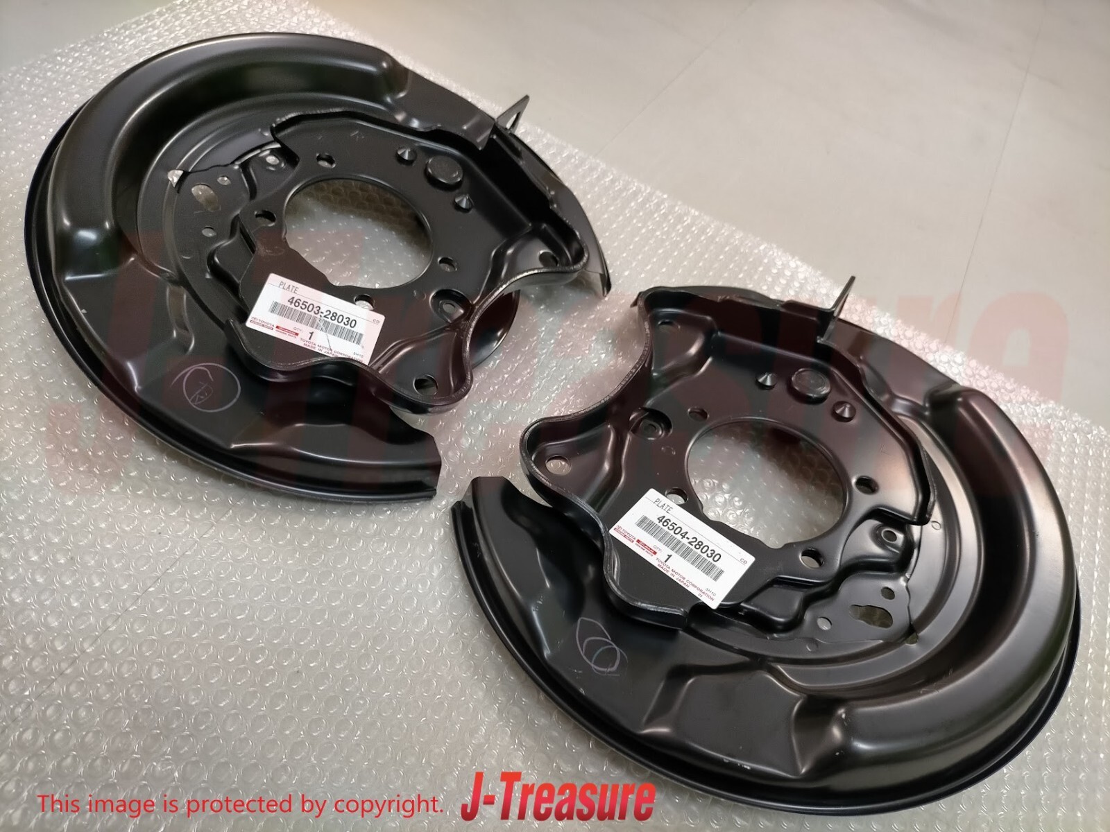 TOYOTA SIENNA GSL20 04-10 Genuine Parking Brake Plate Subassy RH & LH ...