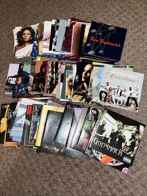 CD Inserts, Booklets Artwork Only Various Artists Assorted Lot of 91 ...