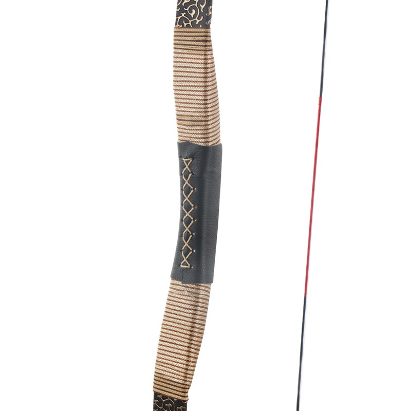 30-50lbs Traditional Archery LONG Bow Hunting Mongolian Horse Bow&Arrow ...