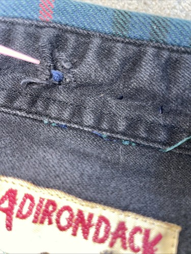 Vintage Adirondack by Savile Row 100% Cotton Flannel Large. Rare Deer ...