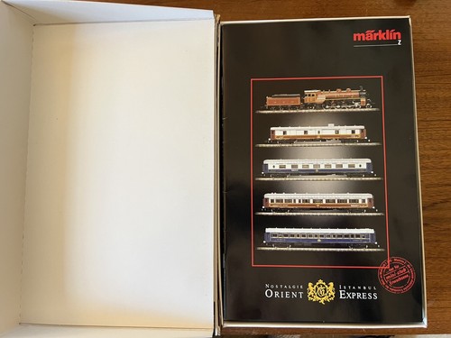 Z Scale Marklin Mini Club #8108 Orient Express Set Locomotive + 4 Train ...