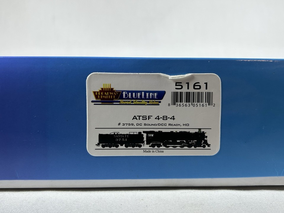 HO Broadway Limited DCC Sound Baltimore & Ohio 4-8-4 Steam Engine #3759 ...