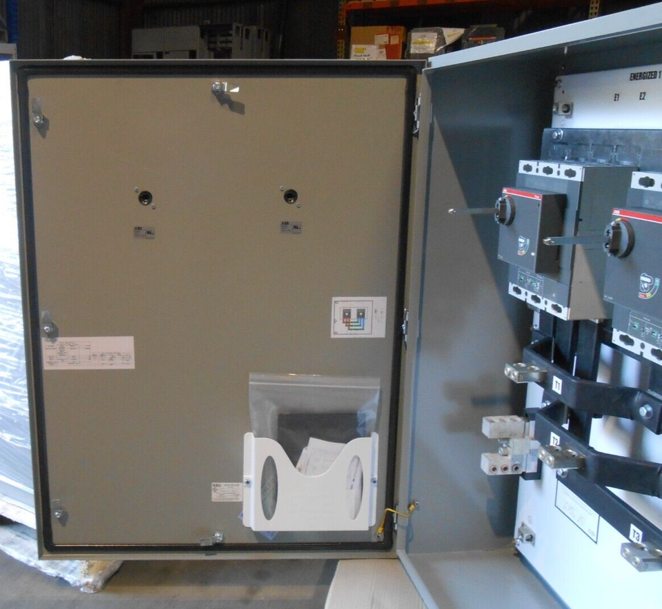 EXCO 3R SERVICE ENTRANCE INTERLOCKED 800A DOUBLE THROW manual transfer ...