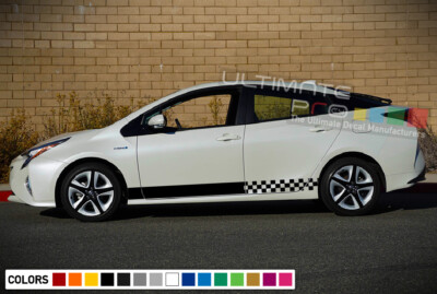 Decal sticker Stripe kit For Toyota prius graphic mirror sport hybrid ...