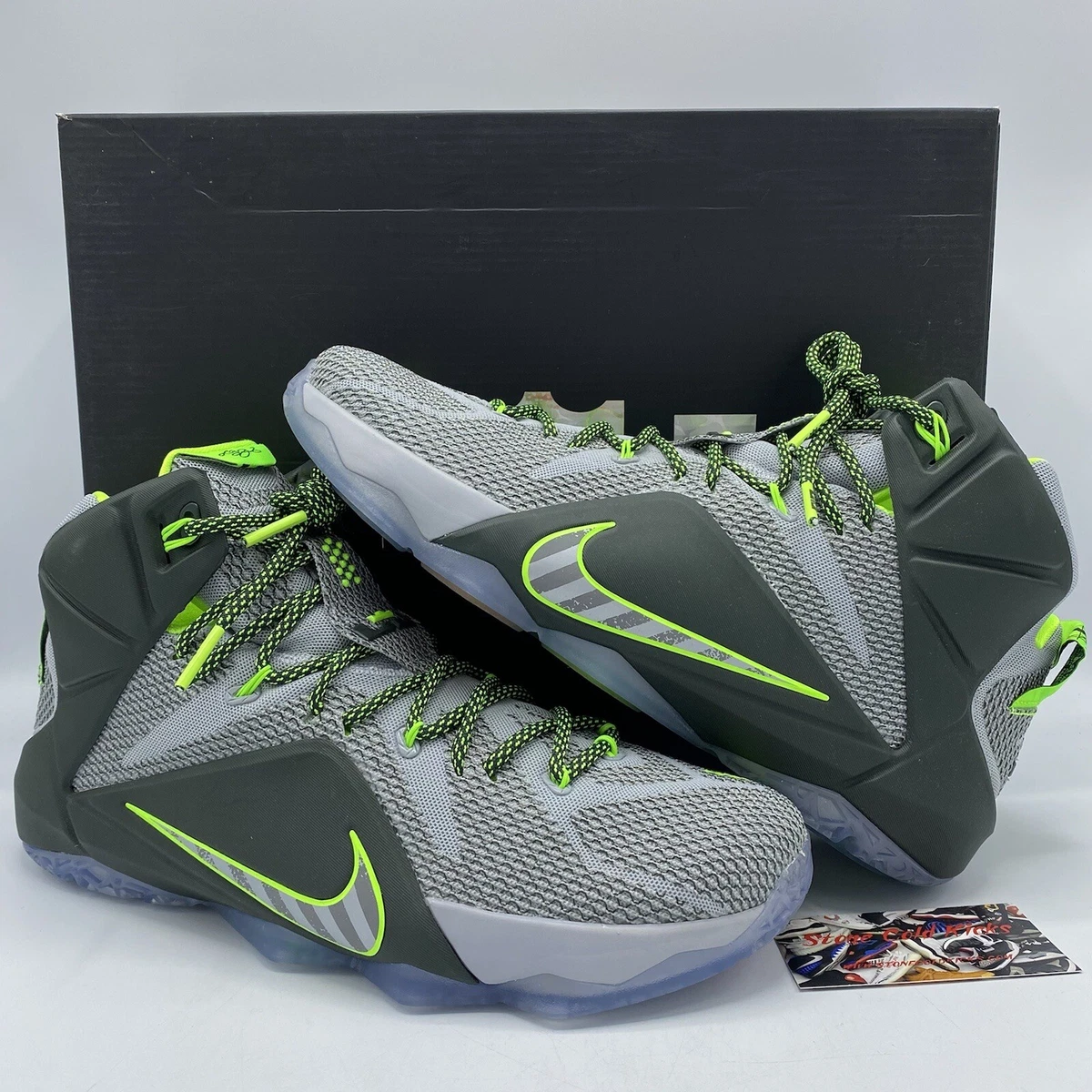 Lebron 12 Black Green