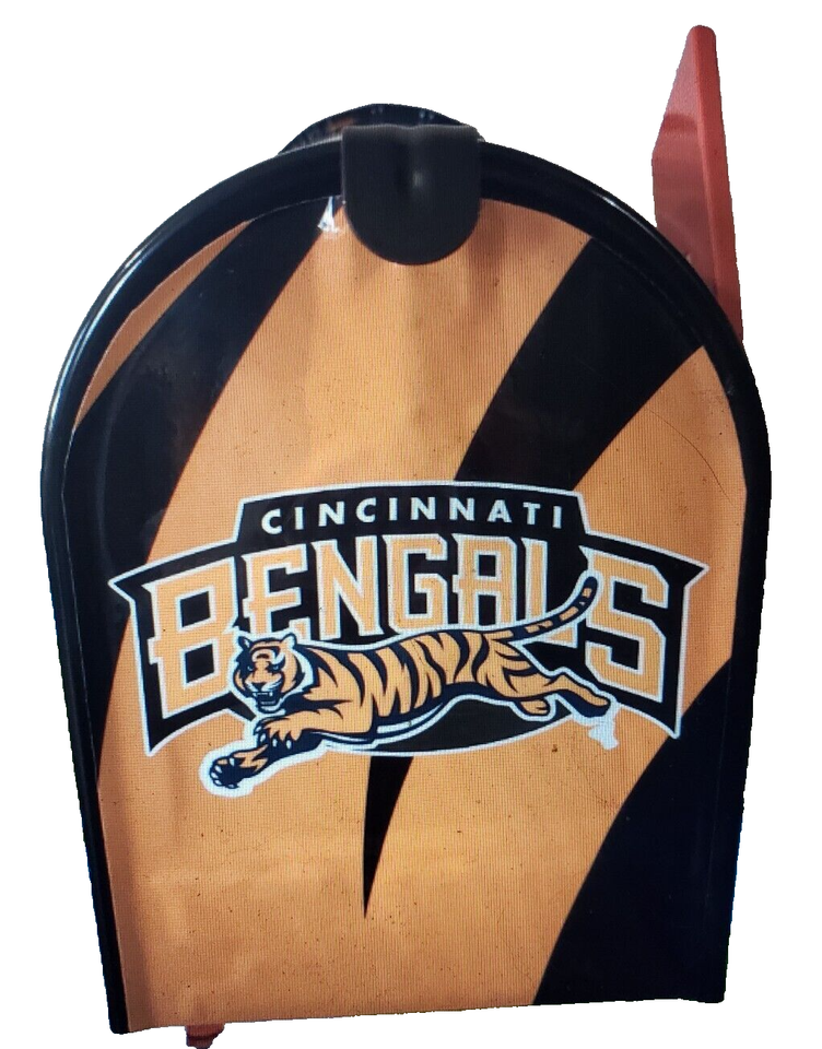 JUMBO Cincinnati Bengals Mailbox ~ JERSEYS~TICKETS~HATS~NO PAINT ...