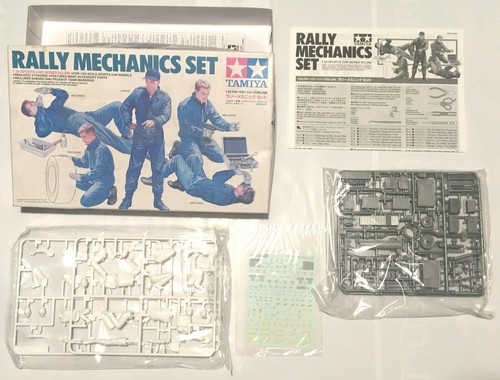 Tamiya 24266 Rally Mechanics Set Werkstatt Mechaniker 1/24 - 5 Figuren ...