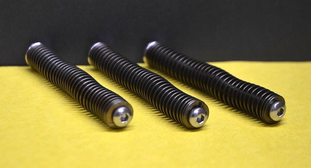 3 x Glock Guide Rods Assembly For Gen 1-3 Glock 19,23,32,38 Coated Rod ...