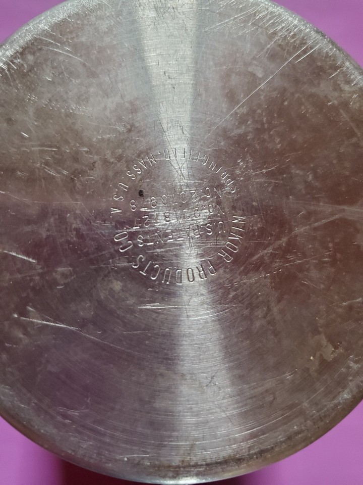 Vintage Nikor 120/620/35mm Stainless Steel Film Developing Tank w/2 ...