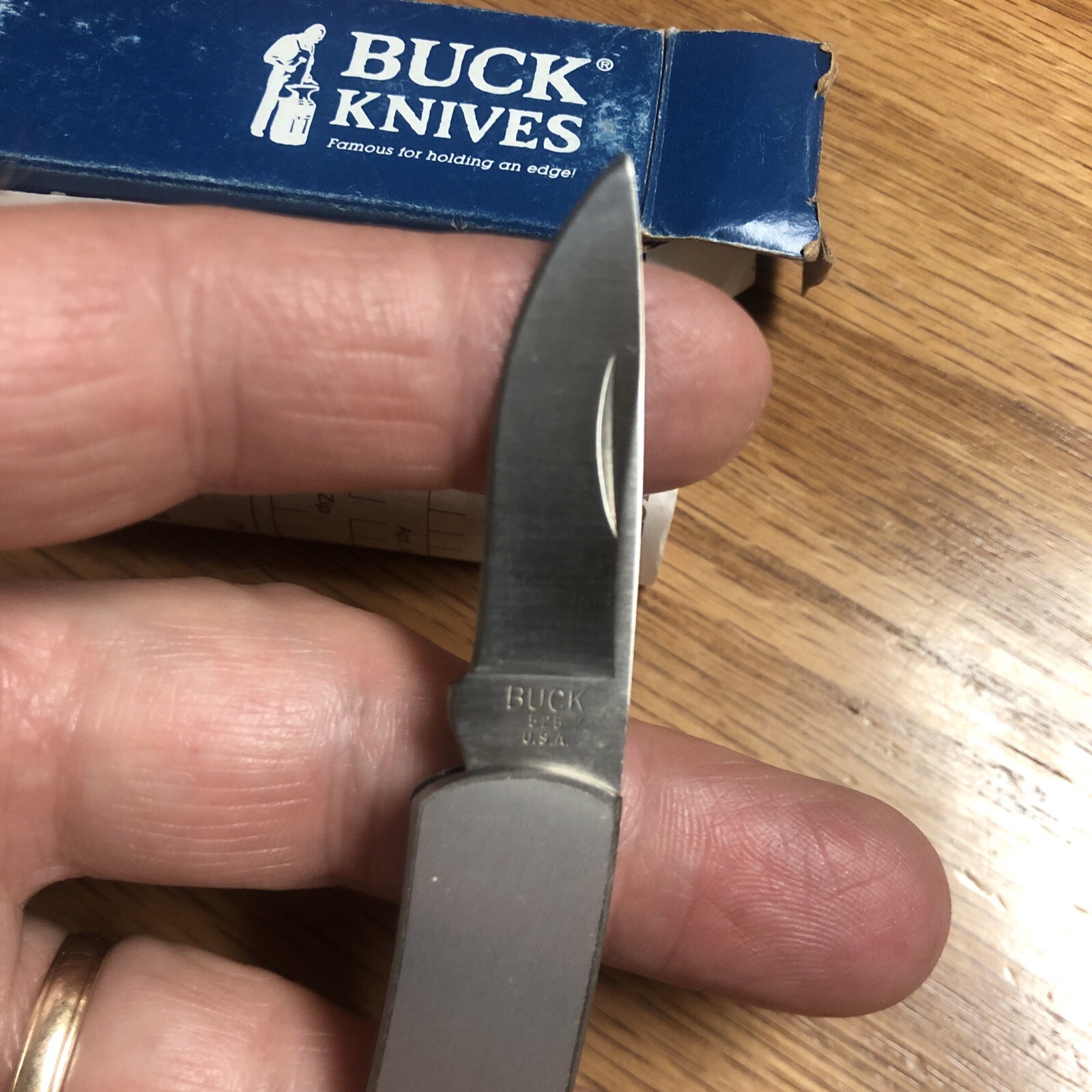 Buck 525 W.V.Mountaineer Gent Knife RARE RARE RARE (1989) | eBay