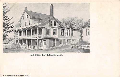 EAST KILLINGLY, CT ~ POST OFFICE, REYNOLDS PUB ~ used 1908 | eBay