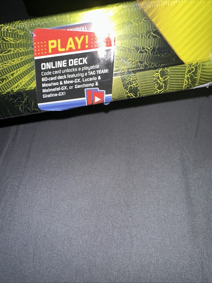 Power Partnerships Garchomp & Giratina GX Tag Team Tin Sealed English ...