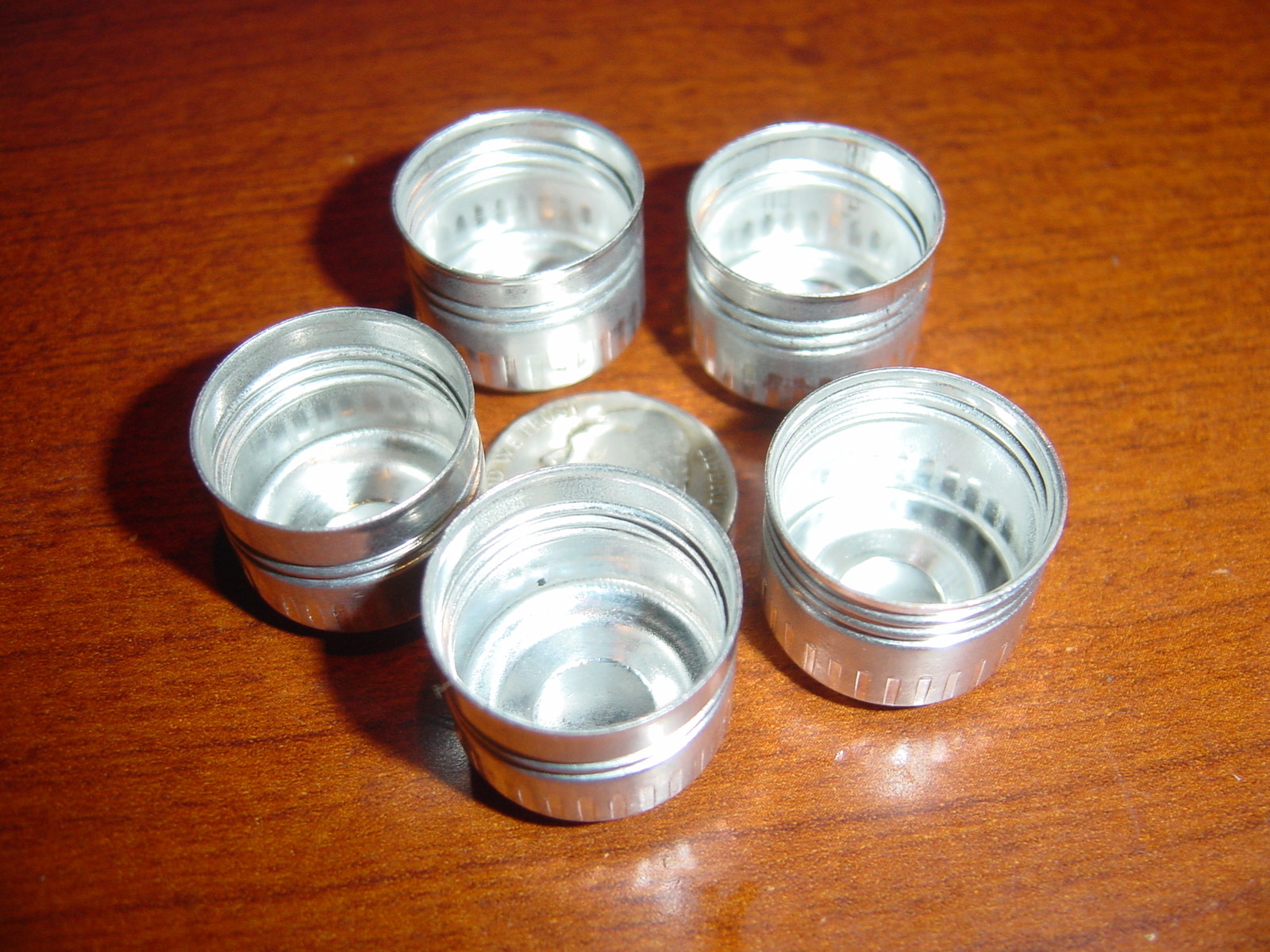 Aluminum military dust caps 4 pcs NAS817-8 ASC-8 3/4-16 threaded cap ...