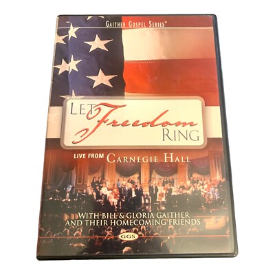Let Freedom Ring: Live From Carnegie Hall - DVD By Gloria Gaither ...