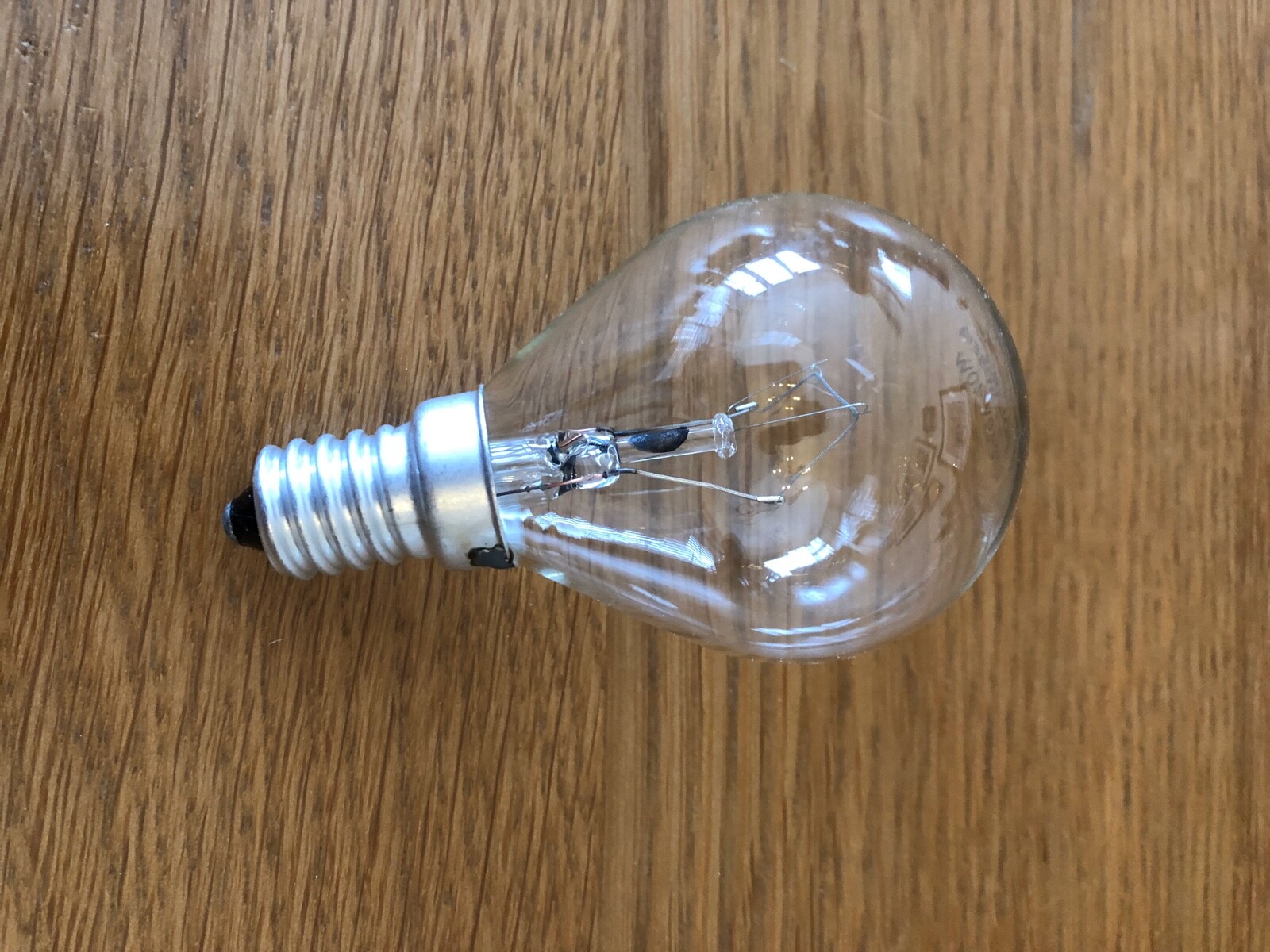 SES/E14 Small Edison Screw Clear Golf Ball Light Bulbs 25w, 40w & 60w ...