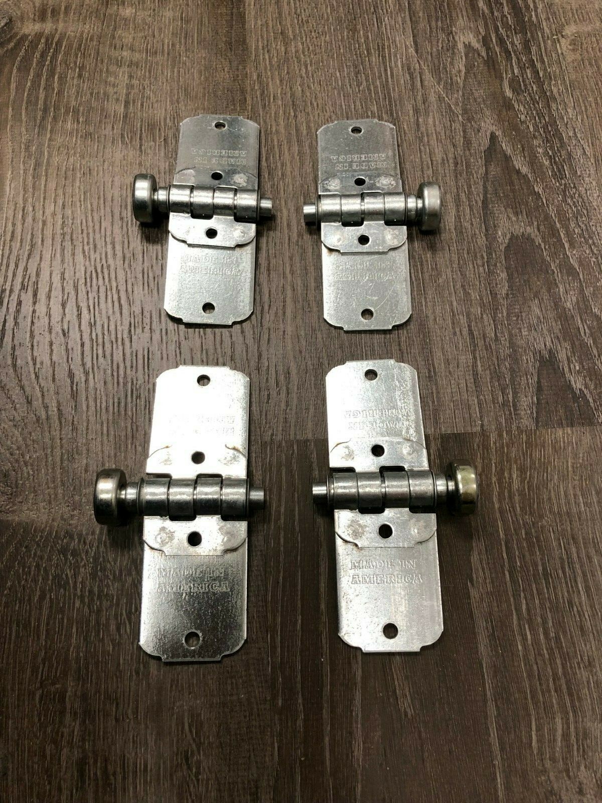 SET OF 4 TODCO STYLE 69035 END HINGES & 61174 1" ROLLERS ROLL UP DOOR ...