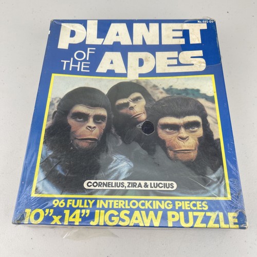 NOS VINTAGE 1967 PLANET OF THE APES 96 PIECE JIGSAW PUZZLE CORNELIUS ZIRA *READ* | eBay