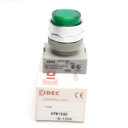 Idec APW199D-G-120V Pilot Light, Green, 22mm, 120VAC Lamp | eBay