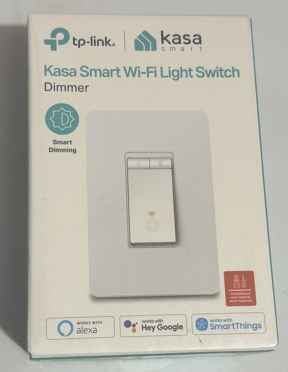 TP-Link Kasa Smart Wi-Fi Light Switch Dimmer HS220 | eBay
