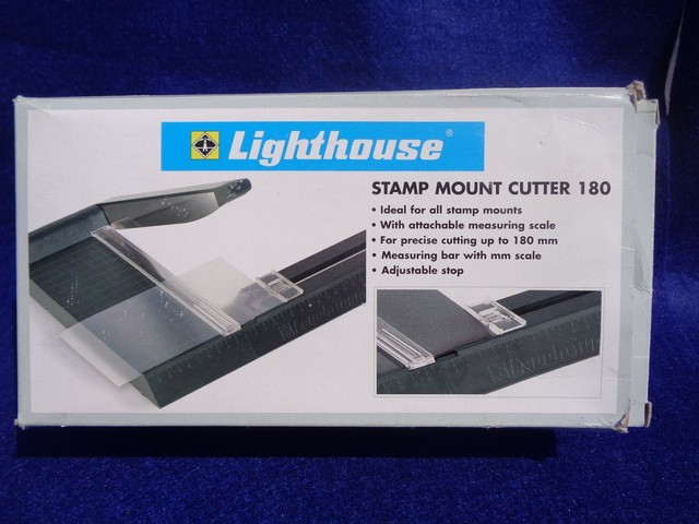 LIGHTHOUSE Guillotine Stamp Mount Cutter Cuts up to 180mm for sale ...