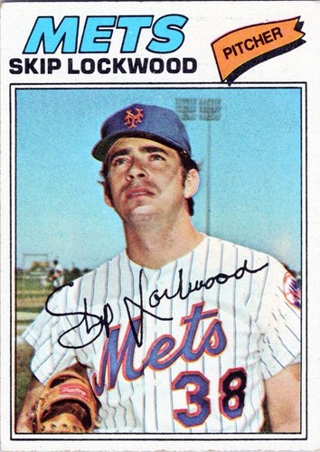1977 Topps #65 Skip Lockwood New York Mets EX | eBay