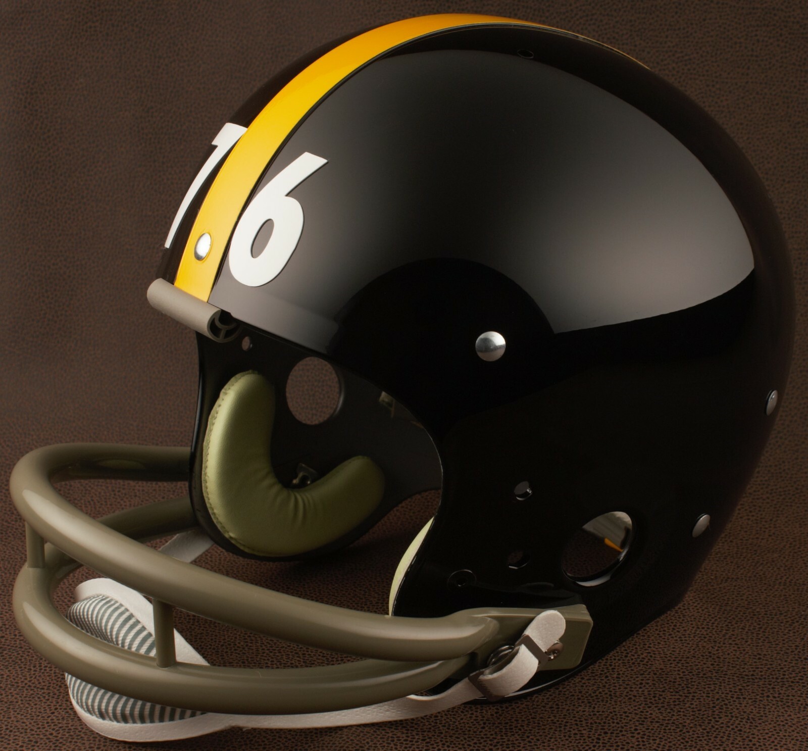PITTSBURGH STEELERS 1963-1976 NFL Riddell TK Suspension Football Helmet ...