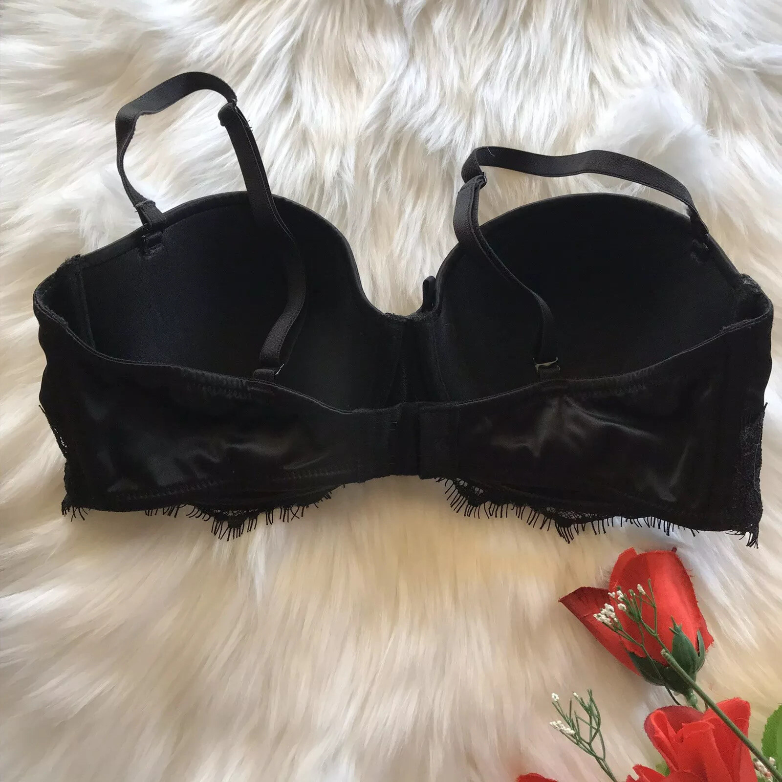 Honey Birdette Bridgette Black Bra 12C 34C $4 EXPRESS… - Gem